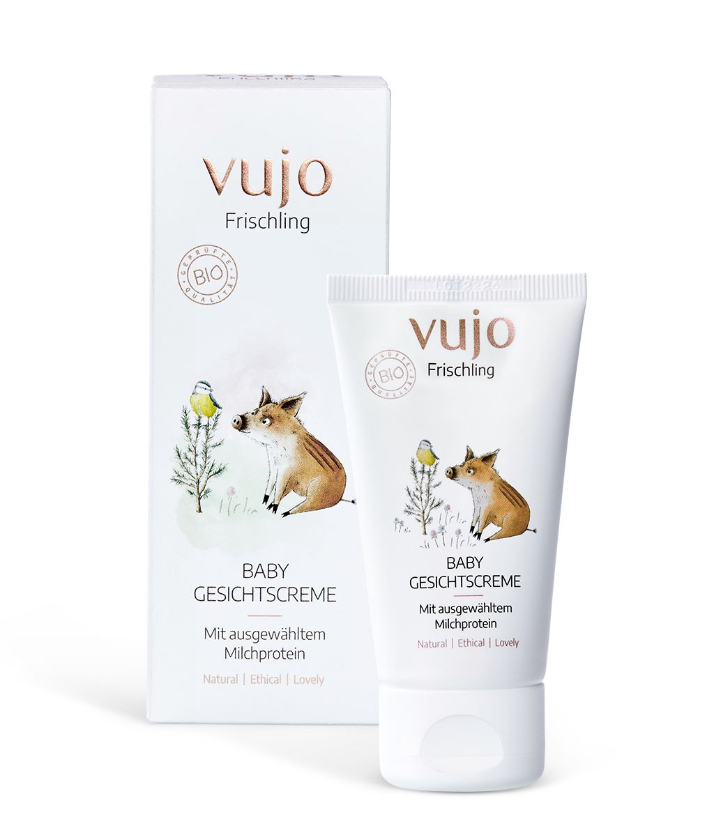 Vujo Gesichtscreme Bio – babies & kids